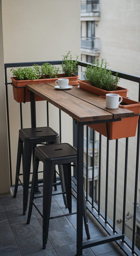 Wunderbar Tisch Fr Balkon Ebenbild